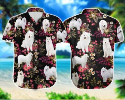 Samoyed Hawaii Shirt, Summer Shirts, Dog Owner Gift, Shirt For Men ...