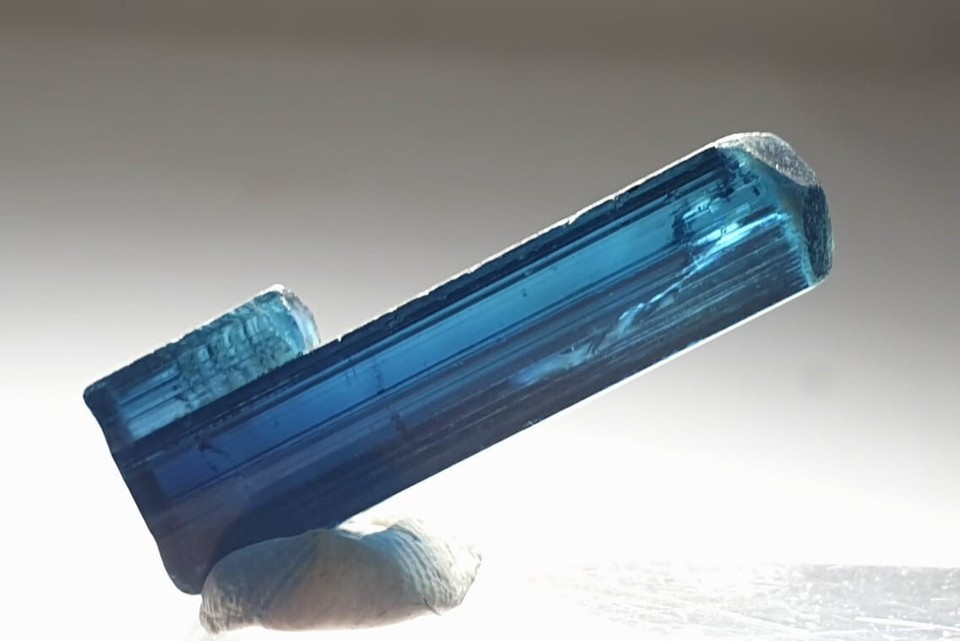 Beautifull Indicolite Color Tourmaline Gemmy Crystal | eBay