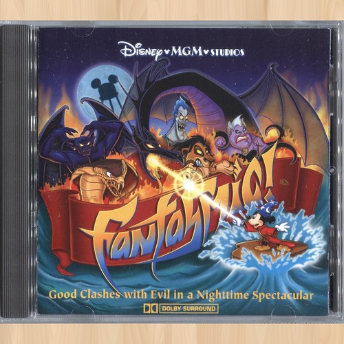 Disney MGM Studios FANTASMIC! Dolby Surround CD Nighttime Spectacular ...