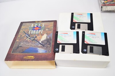 Aces over Europe 3.5" Big Box Computer Software Video Game | eBay