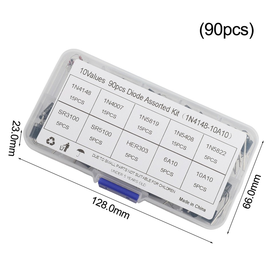 1N4148 Diode Set Diode Value Assortment Applicable For Household ...