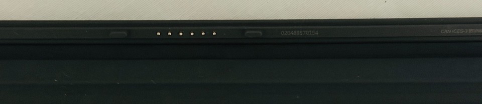 Microsoft Surface Pro 3, 4, 5, 6 Type Cover Backlit Keyboard Model 1725 ...