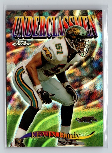 Kevin Hardy 1997 Topps Chrome Underclassmen REFRACTOR U8 Football Card ...