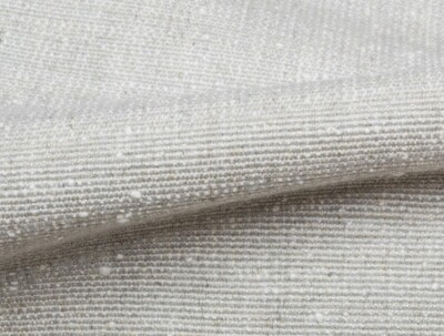 Holly Hunt Nubby Linen Weave Uphol Fabric- Fine Company / Cloud 4.90 ...