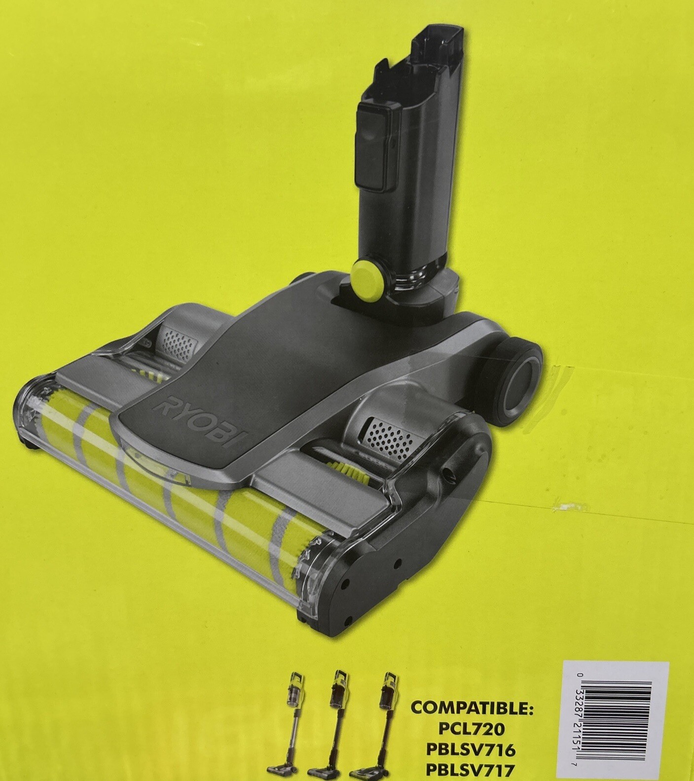 RYOBI Stick Vac Dual-Roller Bar Accessory (For PCL720, PBLSV716 ...