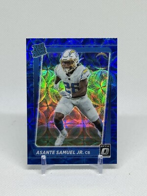 2021 Donruss Optic Asante Samuel JR. #272 Blue Scope Rated Rookie Card ...