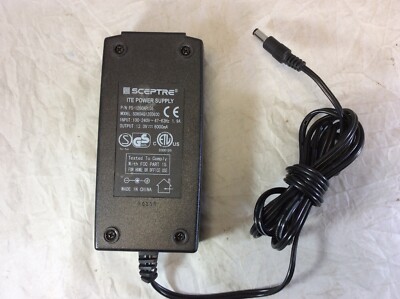 Sceptre LCD Monitor AC Adapter ITE Power Supply PS-1260APL05 12V 5A ...