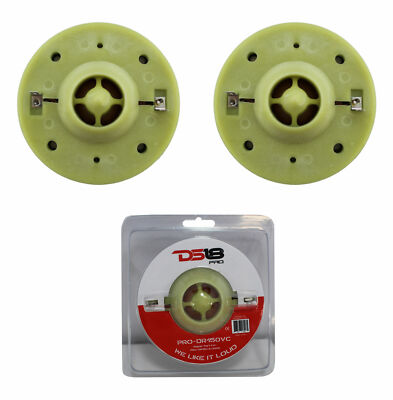 2 DS18 PRO-DR150VC 8 Ohm Replacement Diaphragms for PRO-DR150 ...