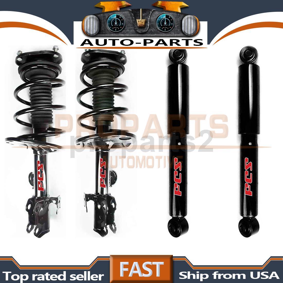 For 2006-2008 Toyota RAV4 3.5L 4x Shocks Struts Assembly Front Rear Kit ...