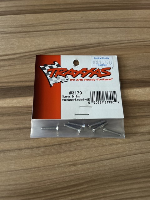 Traxxas 3179 Screws 3x15mm LS II (6) Tra3179 HH for sale online | eBay