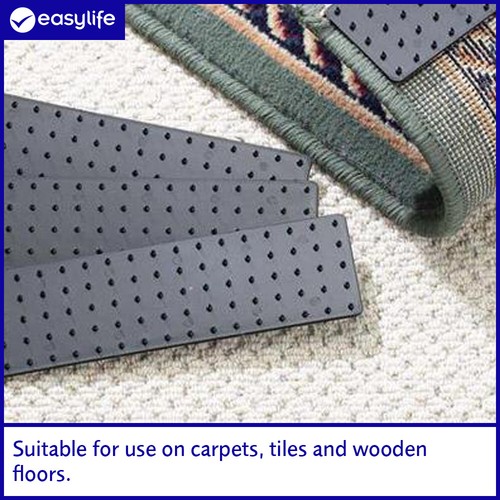 Easylife Mat Grips, Anti-Slip Rug Grippers for Carpets, Rugs and Mats ...