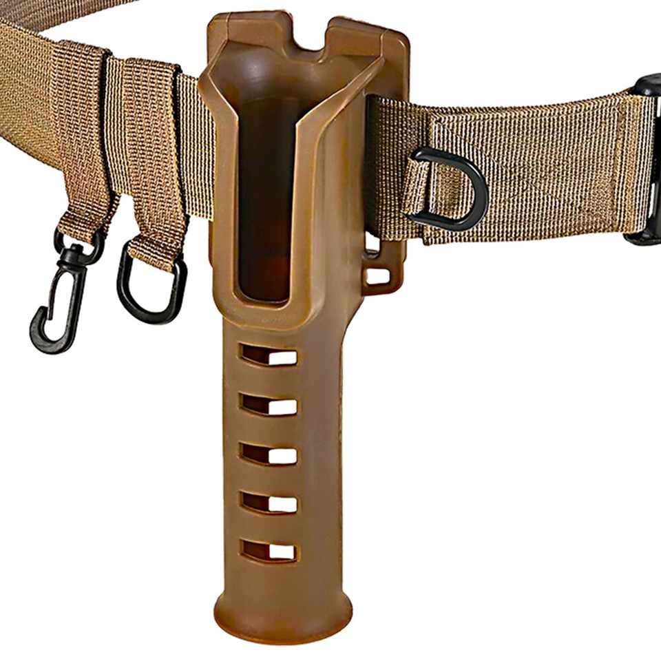 Waist Wading Belts Solid Fishing Rod Holder Belt Fishing Wading Belt ...