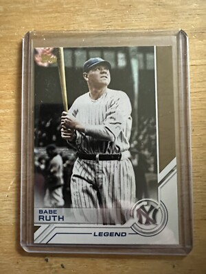 2017 Topps Topps Salute Legend Babe Ruth #S-52 HOF | eBay