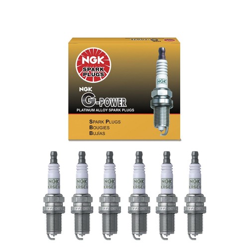NGK G-Power Platinum Spark Plug Set 6PCS. 7092 BKR6EGP | eBay