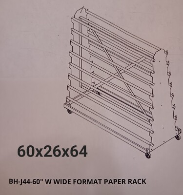 Wide Format Paper Rack | eBay