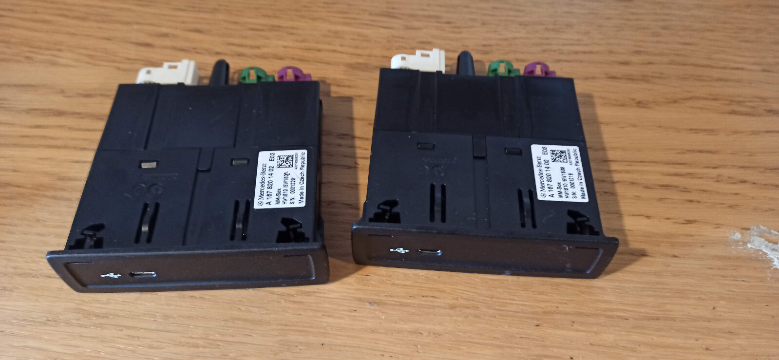 MERCEDES-BENZ GLE W167 C Type USB Port A1678201402 2.0 Hybrid 2020 ...