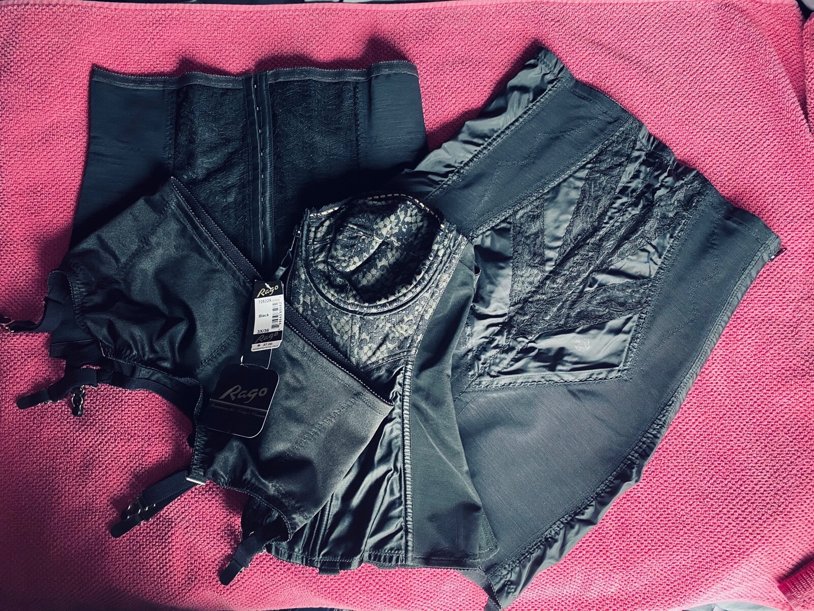 SHAPEWEAR LOT x4: RAGO 1294/21X/72522 + Lady Marlene 986 Bonus w/NO ...