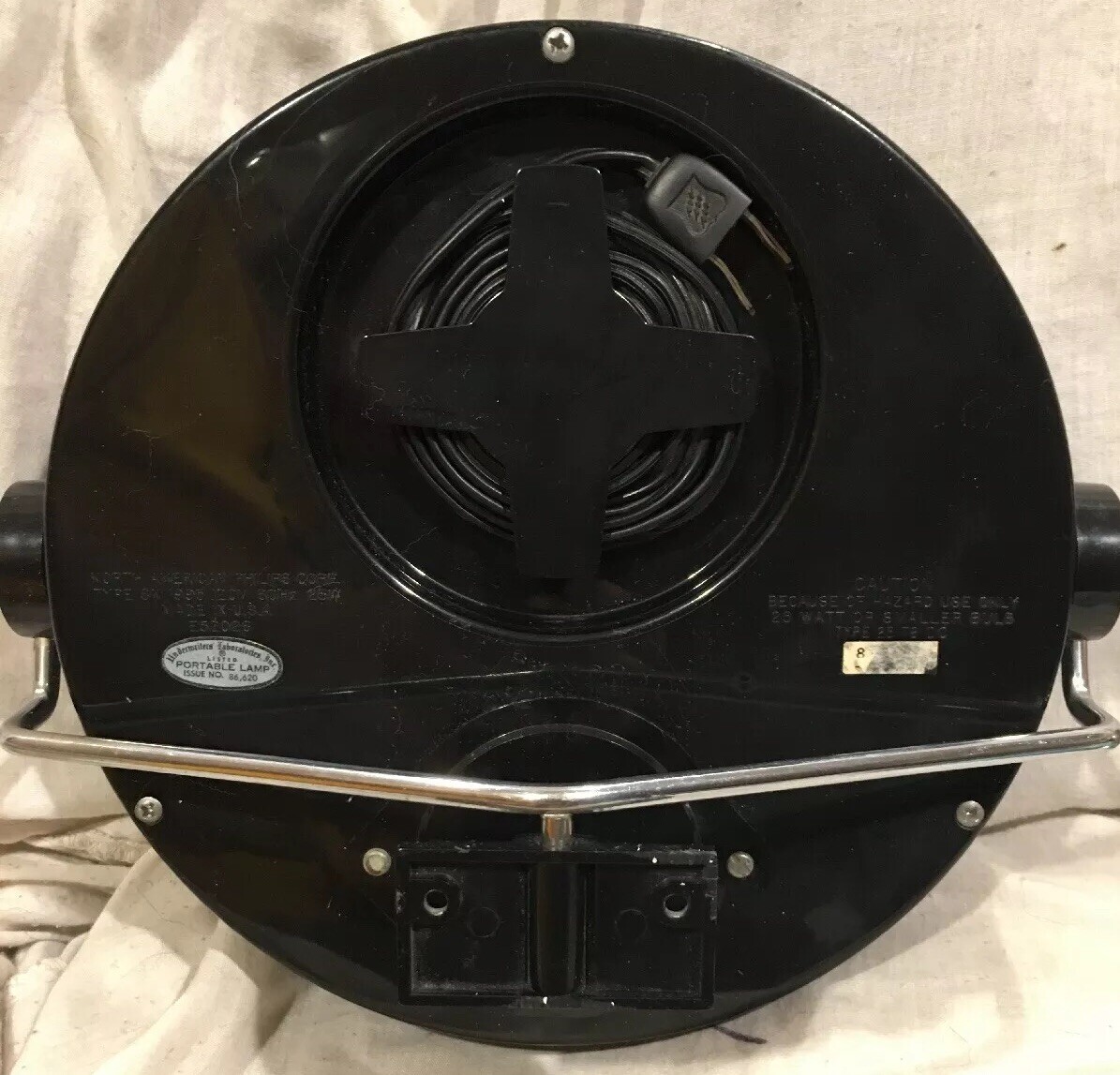 Vintage Sears Makeup Mirror Lighted Wall Mount & Magnified 9” Round ...