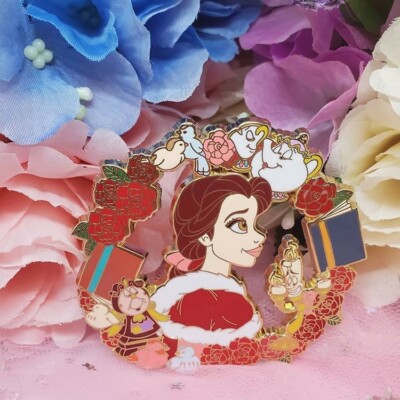 Belle Beauty and the Beast Disney Fantasy Pin - Limited Edition 50 | eBay
