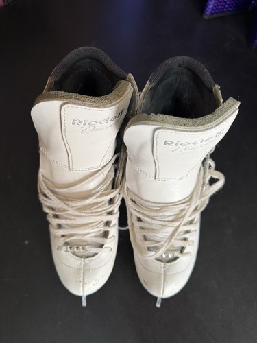 Riedell Diamond Figure Ice Skates Women Size 5 Wide Astra Eclipse ...