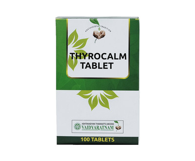 Vaidyaratnam Thyrocalm Tablets | eBay