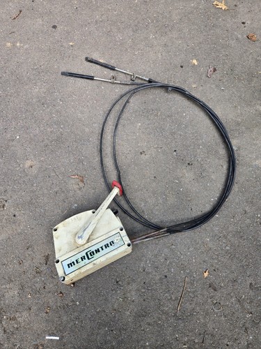 Vintage 1960s Mercury MerControl Outboard Single Lever Remote Control ...