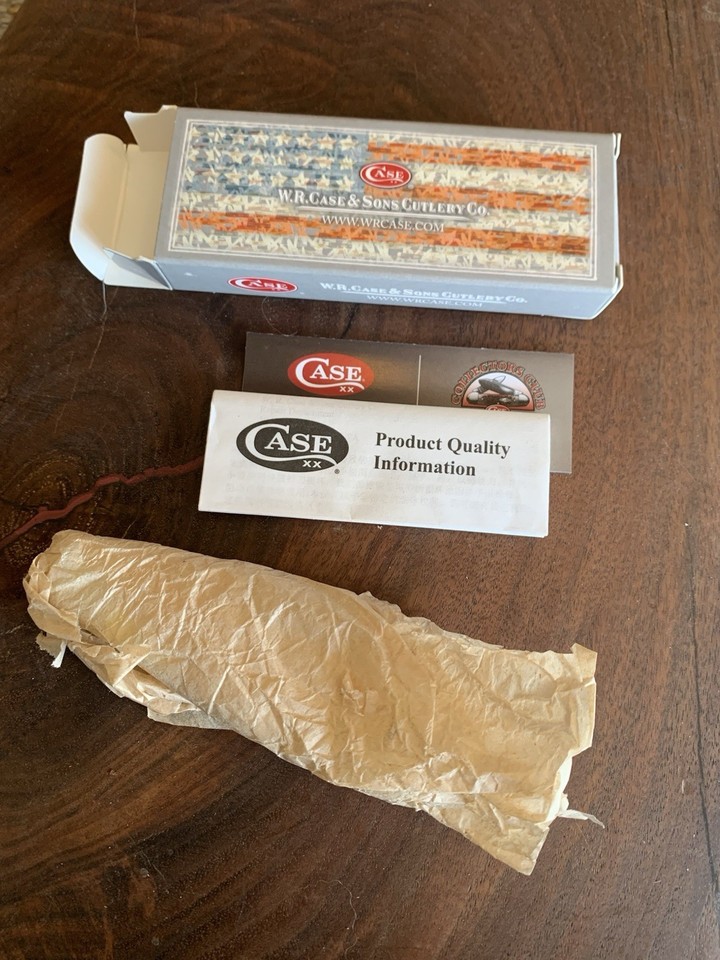 Case XX TB 312010 SS TONY BOSE Yellow TRIBAL LOCK KNIFE mint in box new ...