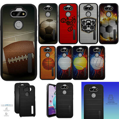 For [LG Tribute Monarch /Risio 4][GRIP TACTICAL SET6] Hybrid Case Dual ...
