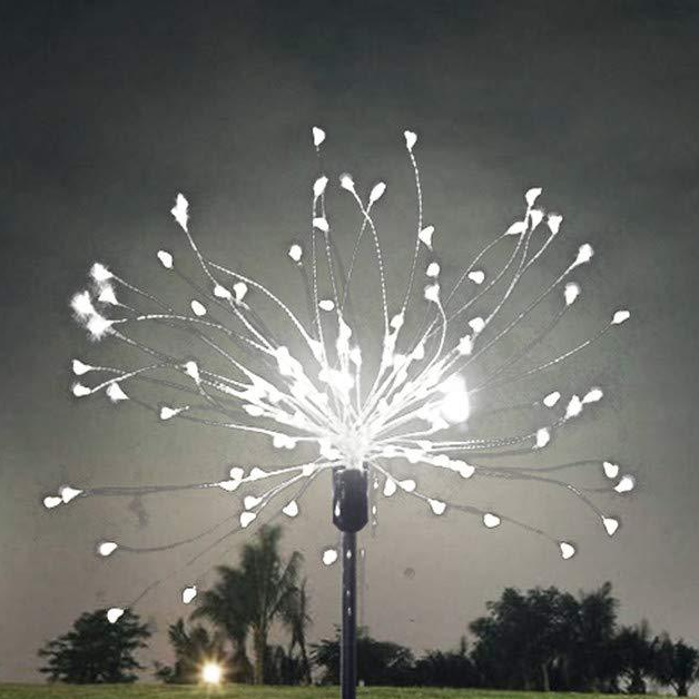 1PC 150 LED Solar Firework Fairy Light Waterproof Outdoor Path Lawn ...