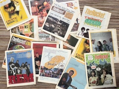 SET OF 16 THE ROCKET MAGAZINE R.E.M. GUIDED BY VOICES BECK NECO CASE ...