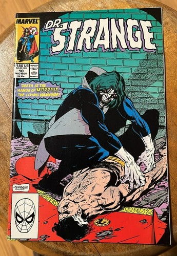 Doctor Strange Sorcerer Supreme #10, 1st app Victor Strange/Baron Blood, 1989 | eBay
