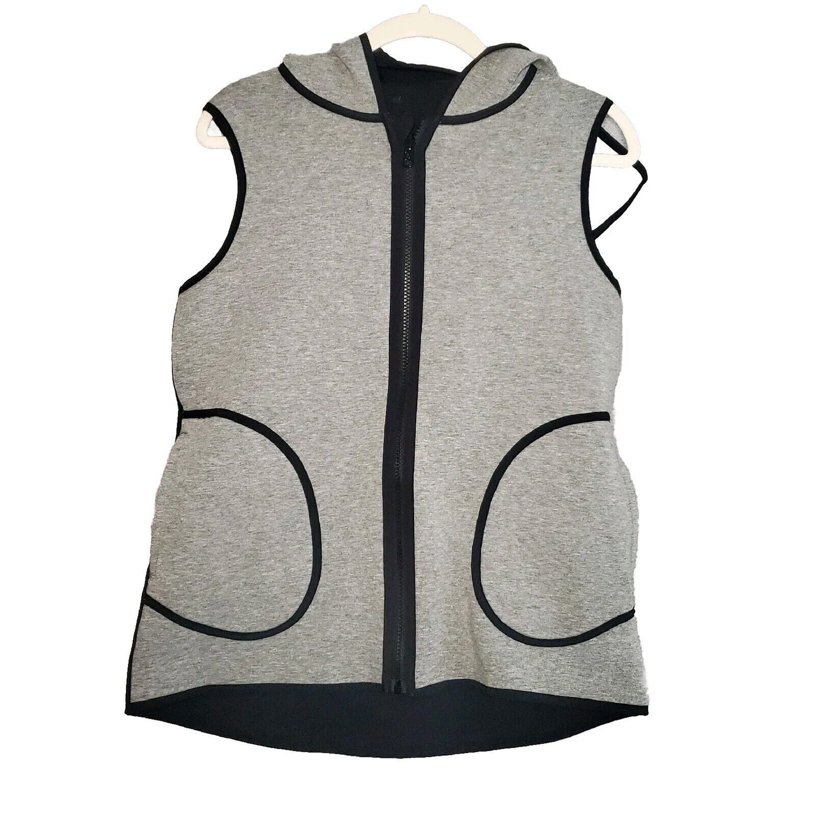 LULULEMON Insculpt Vest Reversible Black Heathered Gr… - Gem