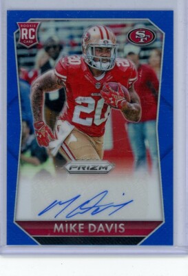 MIKE DAVIS 2015 Panini Prizm Blue Rookie AUTO / AUTOGRAPH #d /99 | eBay