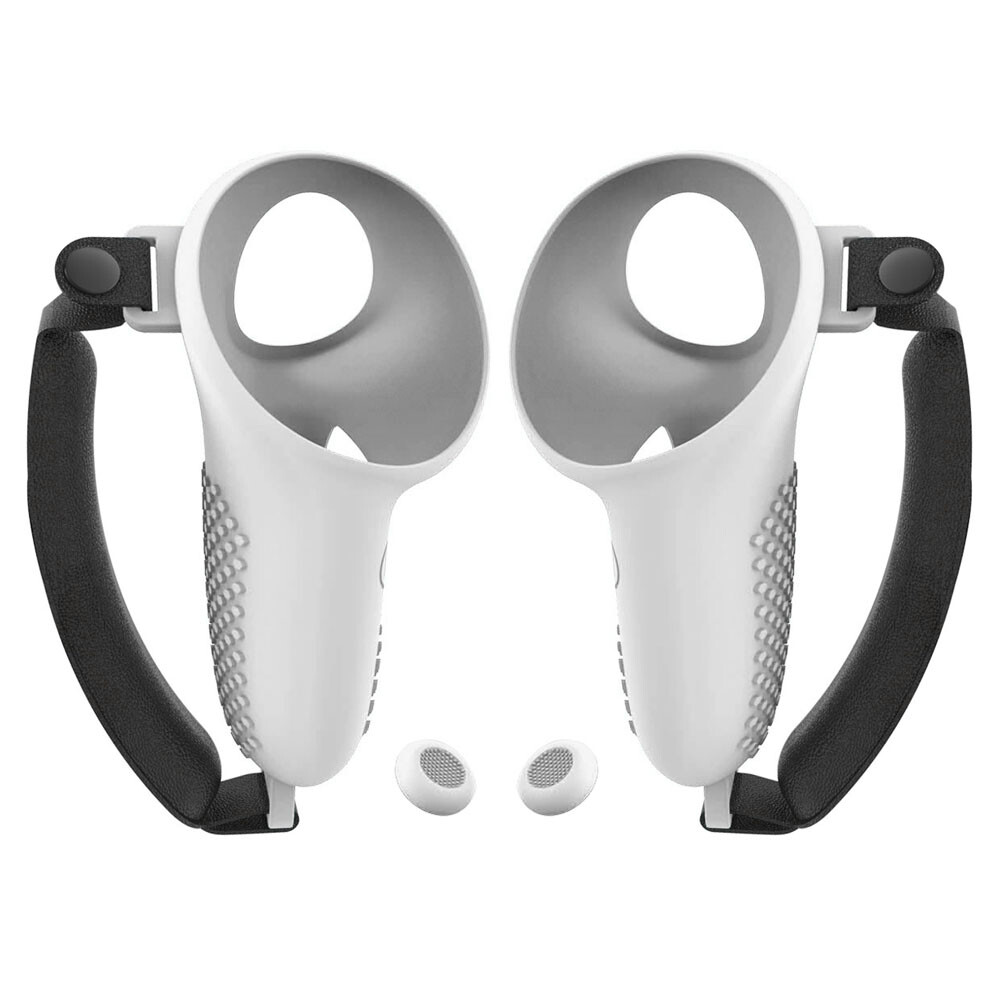 VR Shell Protective Cover Shockproof for Meta Quest 3 (Transparent Blue ...