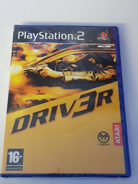Sony PlayStation 2 Ps2 Driver Driv3r 3 Atari Video Game for sale online ...