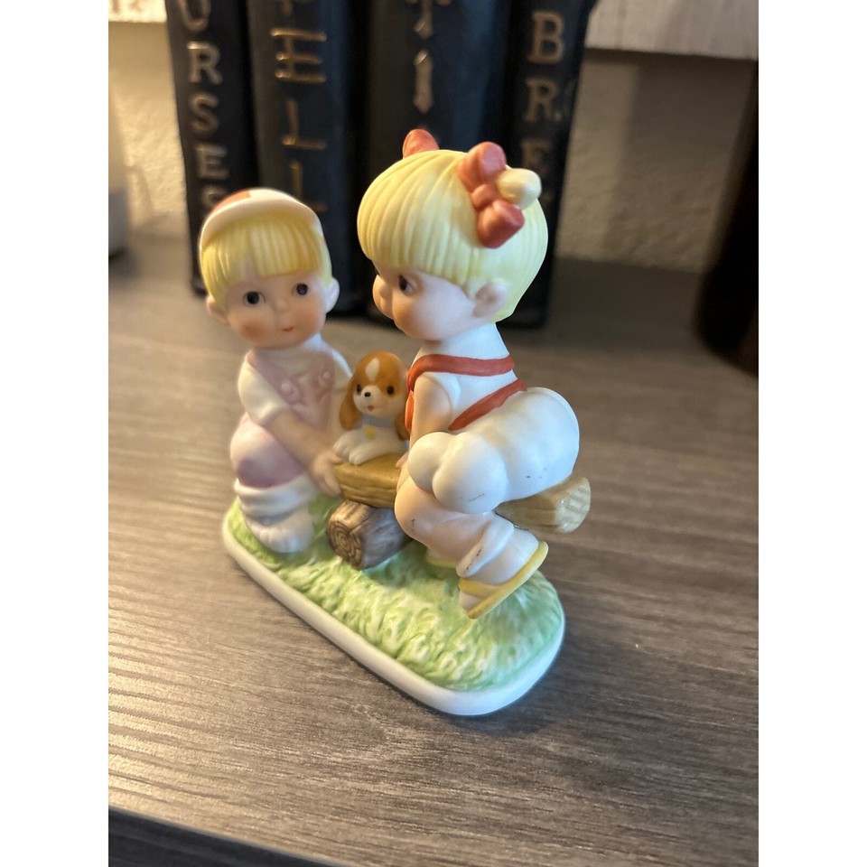 Loran and Lee Teeter Totter American Heirloom Porcelain | eBay