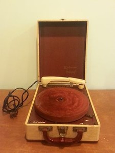 Vintage Portable Webcor Phonograph Record Player "The Midge" | eBay