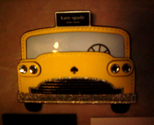 Hey Taxi Embellished Card Case By Kate Spade $110 NWT Wallet low price ...