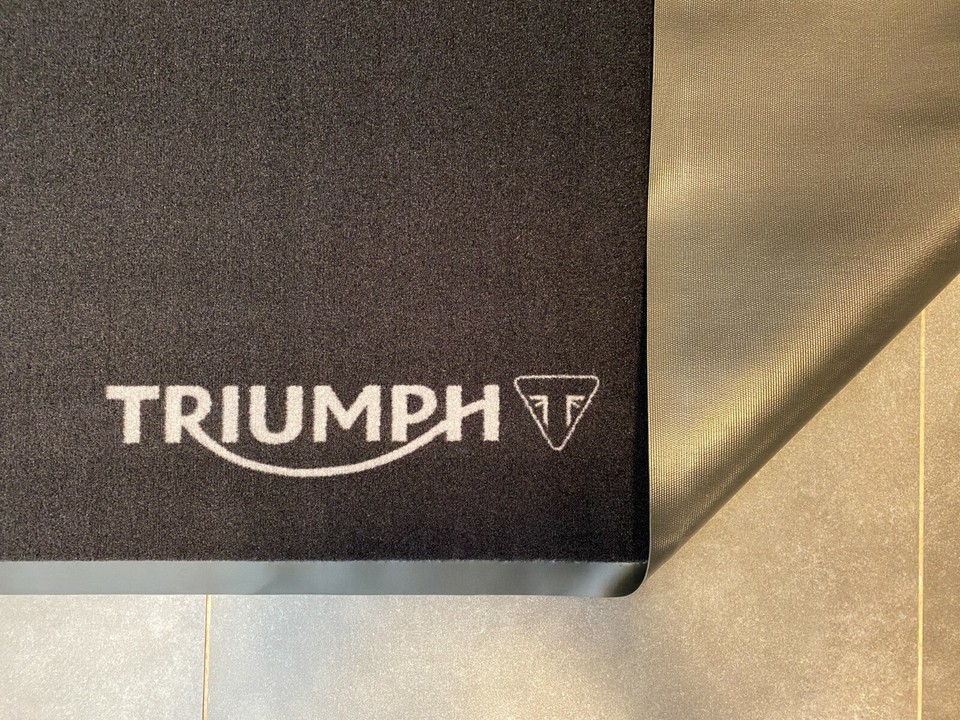 GENUINE Triumph Motorcycles Garage Floor Mat - A9930566 - Brand New ...