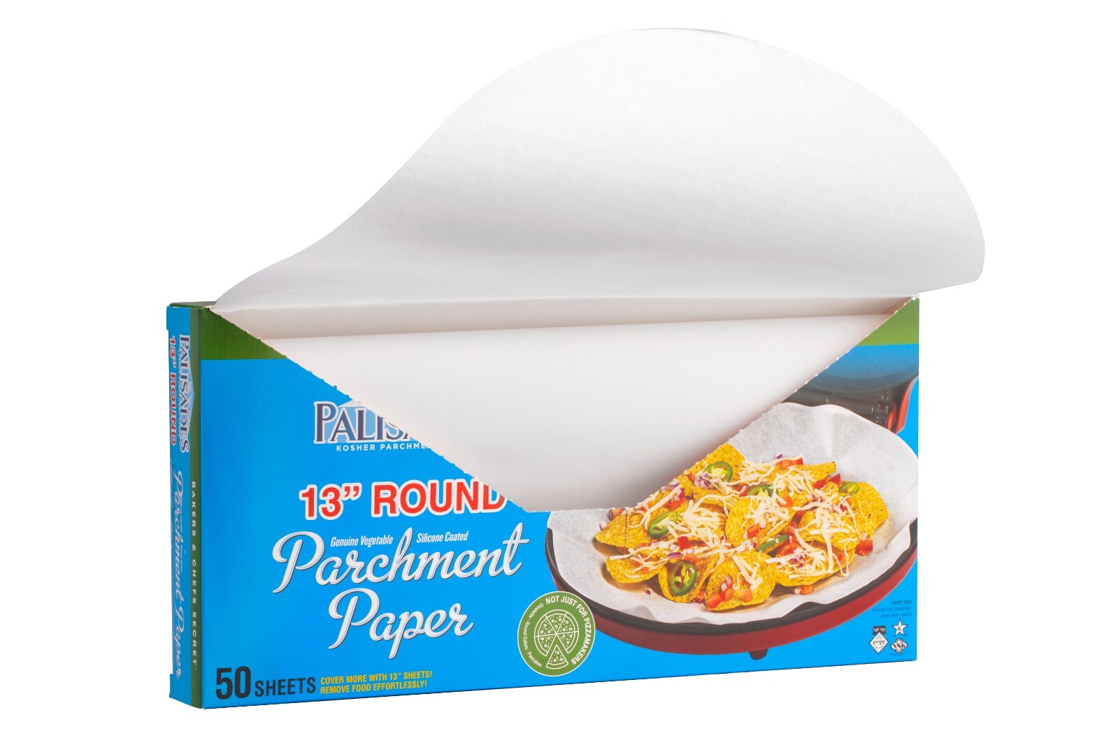 Round Parchment Baking Paper Non Stick 13" Sheets Palisades Reusable ...