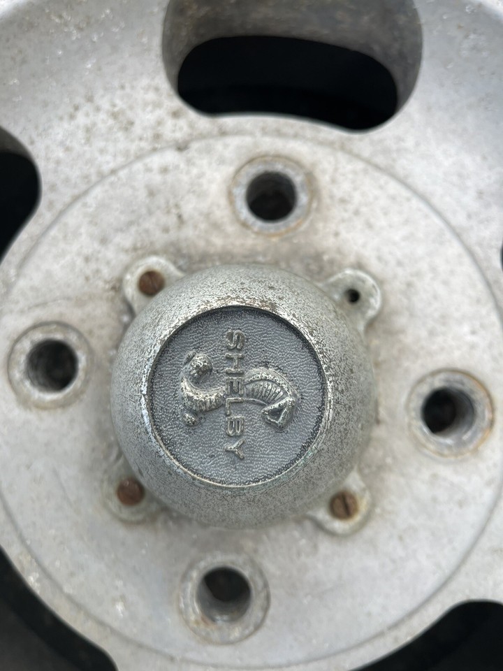 Slotted Shelby Cal 500 13" Wheels ORIGINAL 13x5 1/2 Volkswagen 4 Lug ...