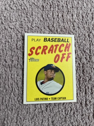 2020 Topps Heritage Minor League Scratch Off Luis Patino 8 | eBay
