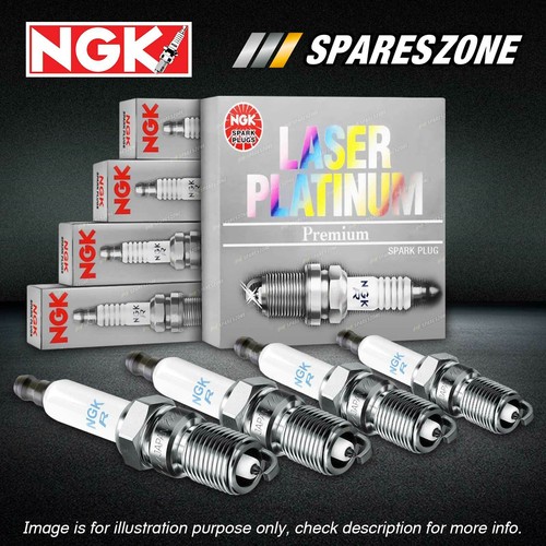 4 NGK Laser Platinum Spark Plugs for Audi A3 8P A4 B7 B8 A5 8T A6 C5 C7 ...