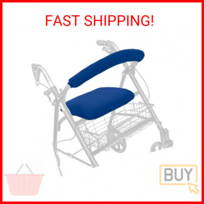 Top Glides Universal Rollator Walker Seat and Backrest Covers (Blue) | eBay