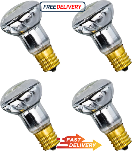 4 Pack Lava Lamp Replacement Bulb R39 E17 30W 120V Reflector Bulbs ...