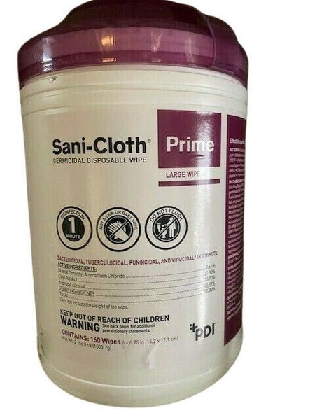 PDI Sani-Cloth Prime Germicidal Disposable Wipe - P25372 for sale ...