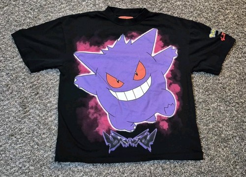 Rare Pokémon X Loiter 2024 Gengar Double Sided T-Shirt Small | eBay