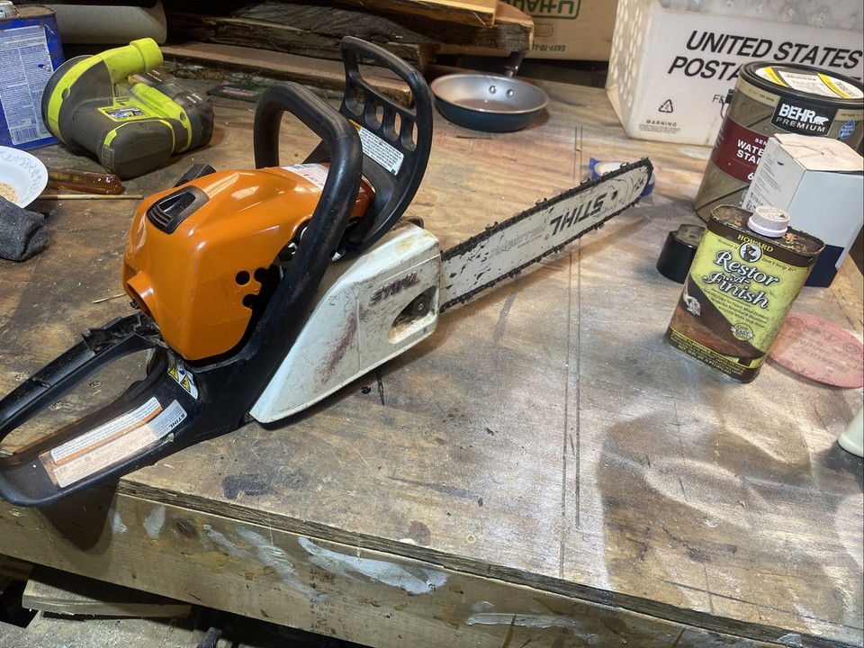 STIHL MS171 Gas Chainsaw Powerhead Chain Saw Ships Fast | eBay