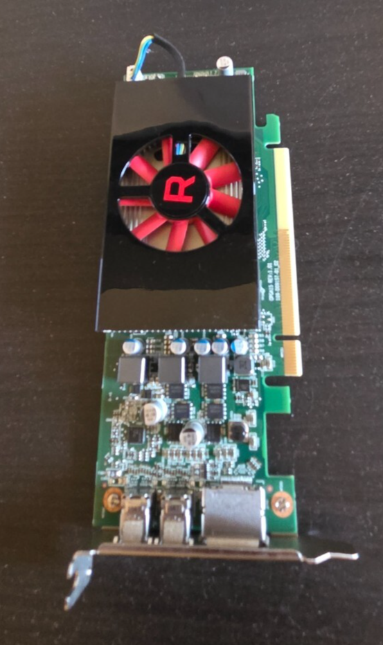 DELL 06044M AMD Radeon RX 640 4GB GDDR Low Profile Graphics Video Card ...