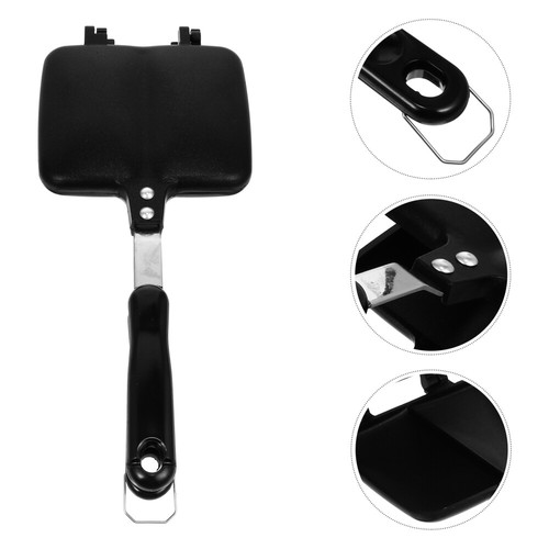 Double-sided Heated Baking Tray Practical Cookware Non-stick Frying Pan ...